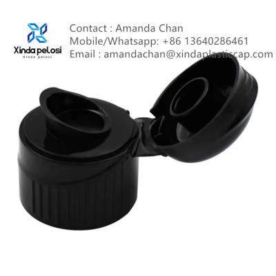 China Wholesale Plastic Shampoo Cover Cosmetic Packaging Lid Detergent Flip Top Cap for sale