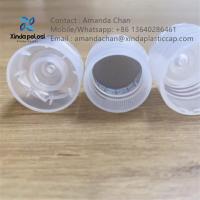 China Small Clear Lotion Plastic Bottle Cap Flip Top Bottle Cap For Spray Bottle for sale