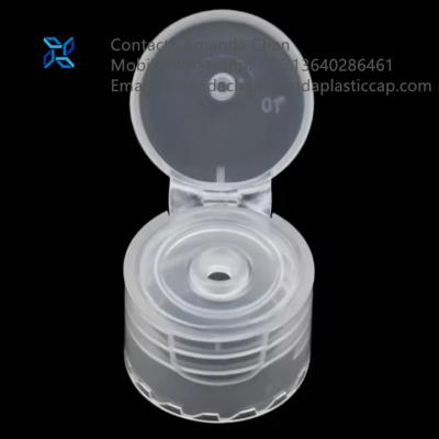 China Plastic Smooth Fip Top Cap Flip Top Caps For Anti-Bacterial Cleaning Gel Bottles for sale
