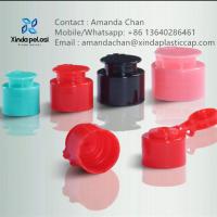 China Detergent Bottle Cap Bottle Caps Plastic Flip Top Cap For Cosmetic for sale