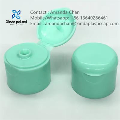 China Environmentally Friendly Packaging Plastic Screw Flip Top Bottle Cap For Liquid for sale