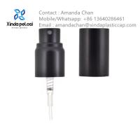 China Finger Pump Sprayer Stamping Bottle Caps Screw Spray Pump For Perfume Bottle for sale