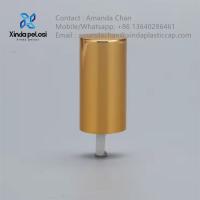 China Refillable Aluminum Perfume Atomizer Fine Mist Gold Aluminum Sprayer For Bottle for sale