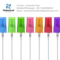 China Perfume Pump Sprayer Stamping Bottle Caps Finger Pump Sprayer Screw Spray Pump for sale