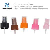 China Perfume Pump Sprayer Stamping Bottle Caps Finger Pump Sprayer Screw Spray Pump for sale