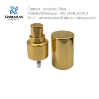 China Finger Pump Sprayer Stamping Bottle Caps Screw Spray Pump For Perfume Bottle for sale