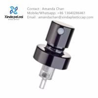China Aluminium Round Travel Mini Metal Perfume Fine Mist Sprays Pump With Collar for sale