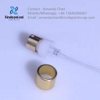 China Plastic Silver Gold Perfume Crimp Sprayer Perfume Pump Sprayer For Bottle for sale