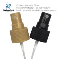 China Perfume Pump Sprayer Stamping Bottle Caps Finger Pump Sprayer Screw Spray Pump for sale