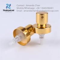 China Aluminium-Plastic Small Perfume Spray Perfume Press Spray Pump Aluminum Pump for sale