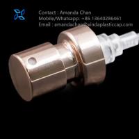 China Luxury perfume mist sprayer Gold Metal Aluminum Atomizer Fine Mist Sprayer Pump for sale