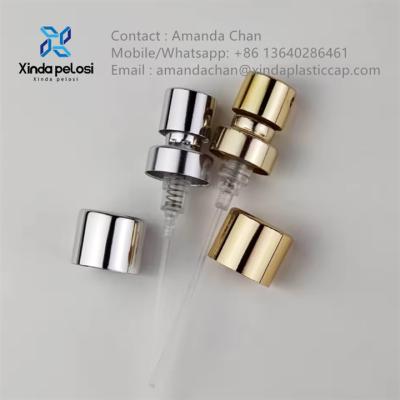 China Aluminium-Plastic Small Perfume Spray Perfume Press Spray Pump Aluminum Pump for sale