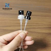 China Black Gold Crimpless Atomizer Sprayer Perfume Mist Spray Crimpless Pump for sale