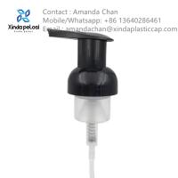China Hand Soap Mousse Foam Pump Foaming Dispenser For Wash Face Cleanser Bottle for sale