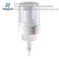 China Plastic Inside Spring Foam Pump Cosmetic Hand Wash Soap Foam Pump For Bottle for sale