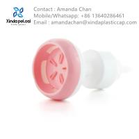 China New Design Foam Soap Dispenser Pump For Foaming Rose Flower Skin Care Bottle for sale