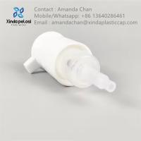 China Liquid Soap Dispenser Screw Lotion Pump White Plastic Pump Head For Washing for sale