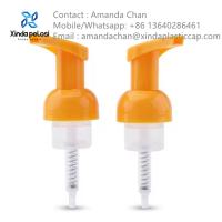 China factory Plastic Shampoo Pump Sprayer Silicon Brush Foam Lotion Pump For Bottle for sale