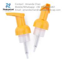 China factory Plastic Shampoo Pump Sprayer Silicon Brush Foam Lotion Pump For Bottle for sale