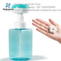 China Cosmetic Pink Baby Hand Washing Pump Plastic Flower Foam Dispenser Pump for sale