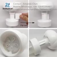 China Empty Flower Hand Wash Plastic Soap Pump For Foam Bottle Bubble Shower Bottle for sale
