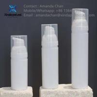 China White PP Plastic Airless Pump For Cosmetic Personal Care Packaging Bottle for sale