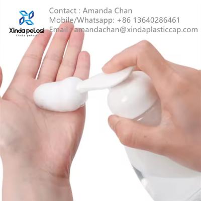 China Plastic Press Foam Pump Hand Wash Lotion Body Wash Foam Pump For Bottle for sale