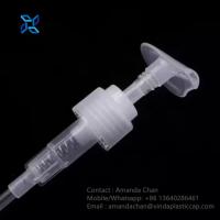 China plastic Durable Using Lotion Dispenser Pumps Body Lotion Flat Head Press Pump for sale