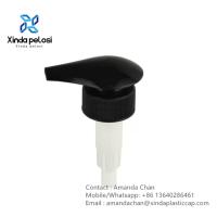 China Black Screw Lotion Pump Sprayer Top Spring Left Right Soap Pump for bottle for sale