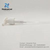 China Plastic Lotion Pump White Color Ribbed Cap Dispenser Pump For Lotion Bottle for sale