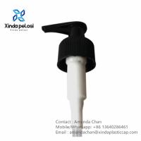 China Black Screw Lotion Pump Sprayer Top Spring Left Right Soap Pump for bottle for sale
