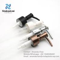 China Gold Silver Cream Pump UV Soap Dispenser Pump For Hand wash Shampoo Bottles for sale