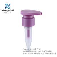 China Plastic Lotion Pump With A Clip Lotion Pump Left-Right Lock For Body Lotion for sale