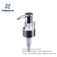 China Gold Silver Cream Pump UV Soap Dispenser Pump For Hand wash Shampoo Bottles for sale