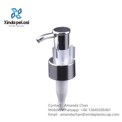 China Gold Silver Cream Pump UV Soap Dispenser Pump For Hand wash Shampoo Bottles for sale