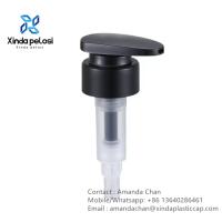 China Black Plastic Pump Airless Lotion Pump For Skin Care Glass Lotion Bottle for sale