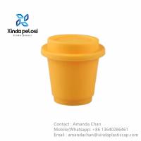 China Wholesale Plastic Empty Dried Coffee Capsule Cup With Aluminum Foil Lids for sale