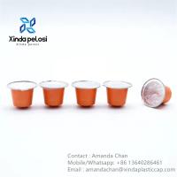 China Custom Recyclable Pods Coffee Capsule Aluminum Coffee Capsule With Lid Pod for sale