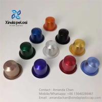 China Custom Empty Aluminum Foil  Empty Capsules With Foil Lid Logo Available for sale