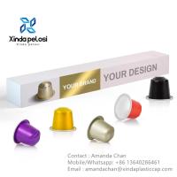 China Popular Empty Coffee Capsules With Aluminum Foil Nespresso Coffee Pods for sale