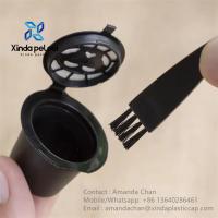 China Reusable Capsules Pods Refillable Coffee Capsule With Coffee Spoon Brush for sale