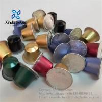 China Refillable Disposable Pods Coffee Capsule Filter Cups With  Aluminum Lids for sale