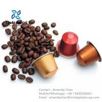 China Food Grade Colorful Aluminum Foil Coffee Pods Disposable Empty Coffee Capsule for sale