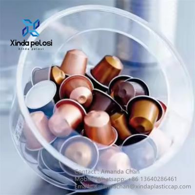 China Empty Capsules Aluminum Foil Lid Coffee Capsule For Packaging Instant Coffee for sale