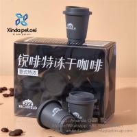 China Food Grade Mini Coffee Cup Capsule With Sealing Foil Bottle For Tea Coffee for sale