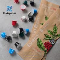 China Aluminium Professional Coffee Capsules For Nespresso Compatible Coffee Capsule for sale