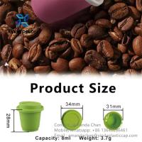 China Plastic Chocolate Tea Coffee Flour Capsule Box Cups Instant Coffee Capsules for sale
