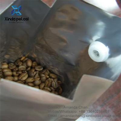 China Plastic One Way Coffee Valve Air Valve Coffee Degassing Valve for coffee bag for sale