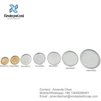 China Factory Custom Size Silver Aluminum Easy Peel Off Lid For Sealing Plastic Can for sale