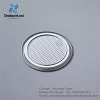 China wholesale Aluminium Foil Peel Off Ends Can Seal Lids Easy Peel Open Lids for sale